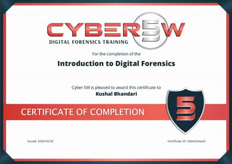 Kushal Bhandari On Linkedin Digitalforensics Continuouslearning