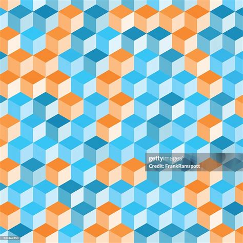 Research Geometric Cube Hexagon Pattern High Res Vector Graphic Getty