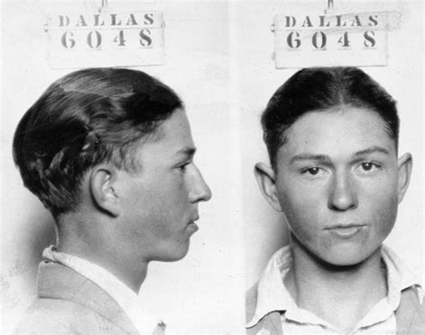 Iconic Clyde Barrow Mugshot Bonnie And Clyde Great Depression Public