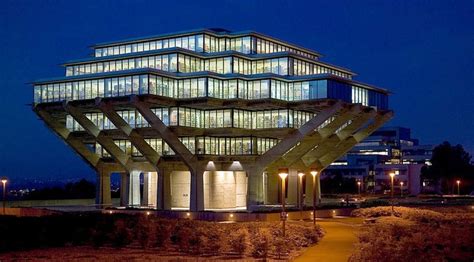 Geisel Library University Of California San Diego Ca Architecture
