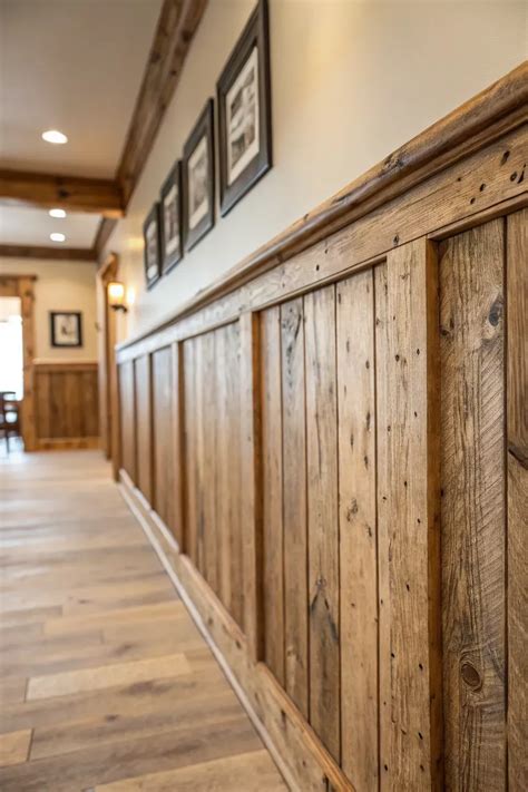 Diy Rustic Wainscoting Ideas