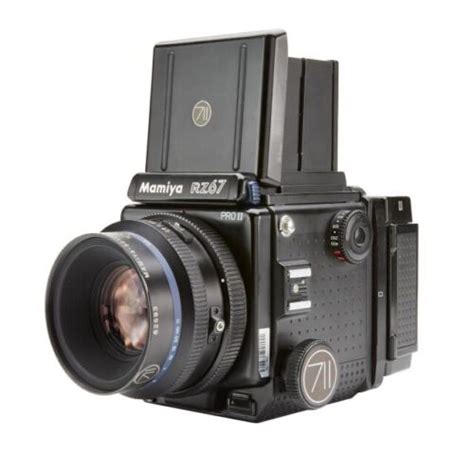 Mamiya Rz67 Pro Ii Medium Format Slr Film Camera With 110 Mm Lens Kit