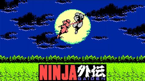 Ninja Gaiden Intro Cutscene Nes 1989 Nintendo Retro