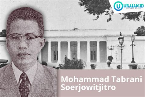 Belajar Zaman Pada Mohammad Tabrani Soerjowitjitro Uraian Id