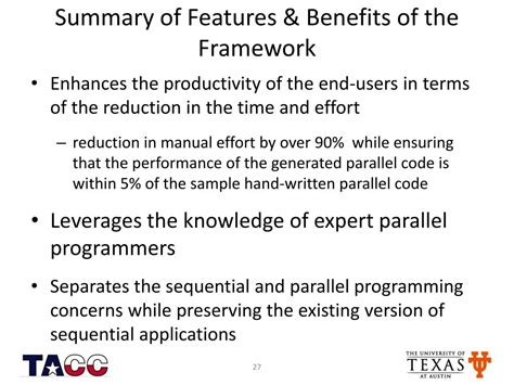 Ppt A High Level Framework For Parallelizing Legacy Applications For
