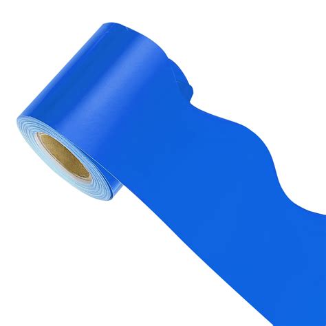 Uxcell Bulletin Board Border 328ft X 224inch Classroom Border Trim Blue