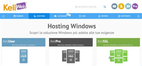 Hosting Windows Pronti A Soddisfare Ogni Esigenza • Keliweb Blog