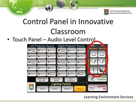 Ppt Control Panel In Innovative Classroom Powerpoint Presentation Free Download Id 1846574