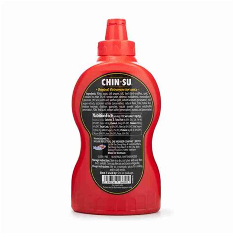 Chinsu Chili Sauce Tương Ớt Chinsu 24 X 88 Oz