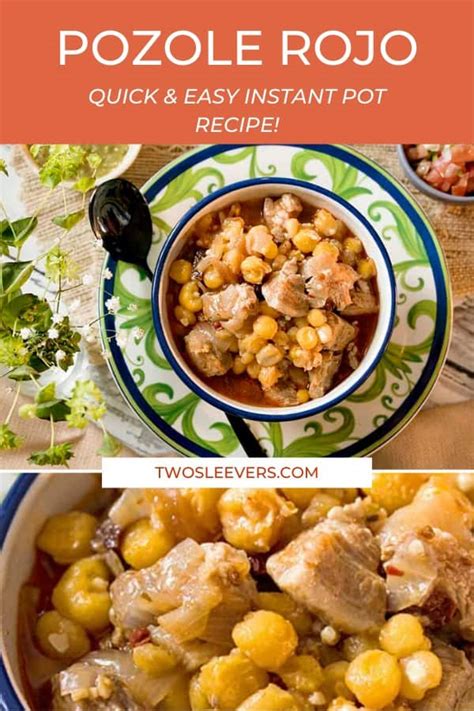 Pozole Rojo Easy Instant Pot Pork Posole Recipe