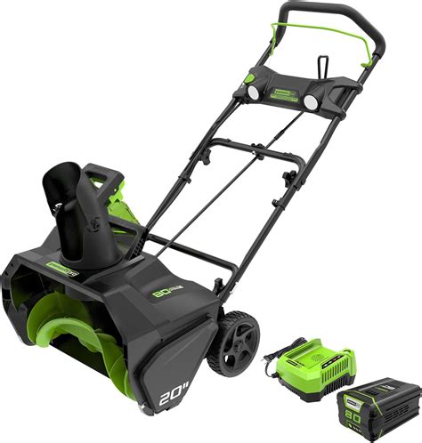 Greenworks Snow Blower Official Site Cordless Electric