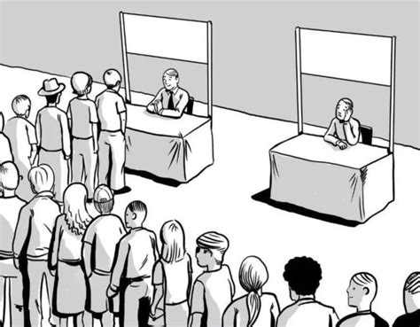 Crowded Vs Empty Stall Blank Template Imgflip