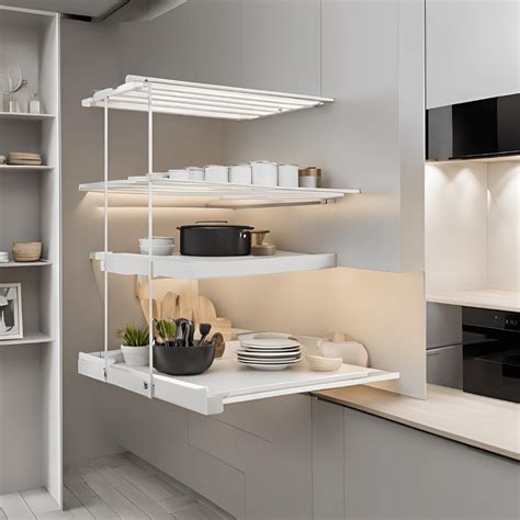 Retractable Shelving Pull Out Shelving