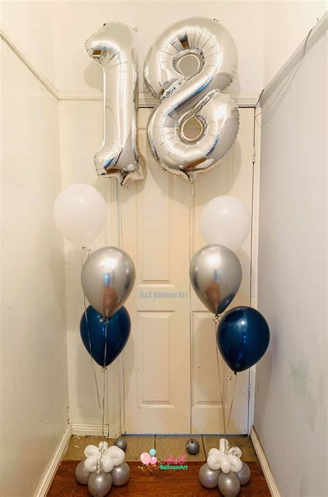 18 Birthday Balloons
