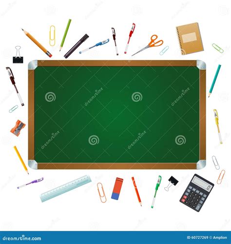 Class Board Stock Illustration Illustration Of Paper 60727269