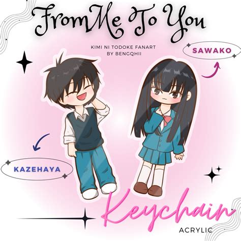 Jual From Me To You Anime Kimi No Todoke Sawako And Kazehaya Fanart