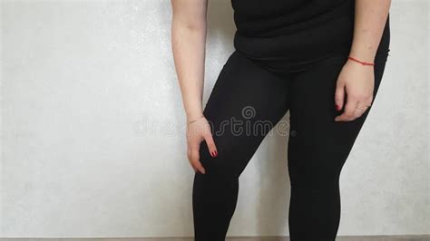 Man Rubbing His Knee Knee Pain Muscle Injury Stock Footage Video Of