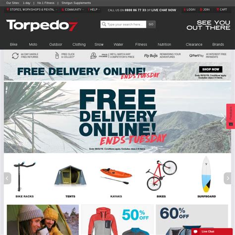 Torpedo7 Free Shipping And Sale Choicecheapies