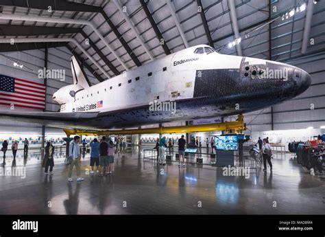 Space Shuttle Endeavour Route Los Angeles