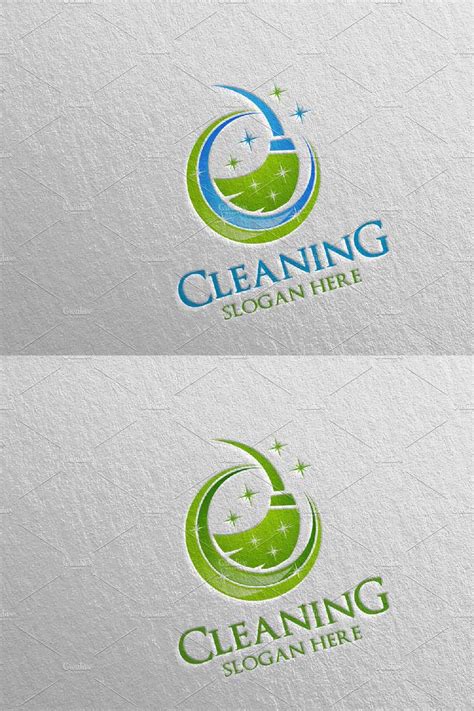 Cleaning Services Vector Logo Masterbundles