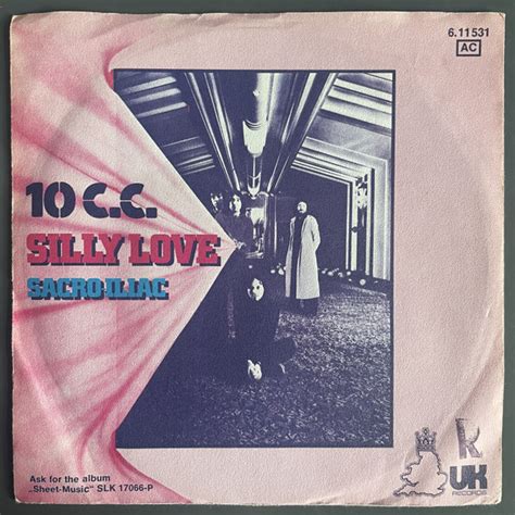 10 c c silly love nm 1974 Сингл Винил купить с доставкой по