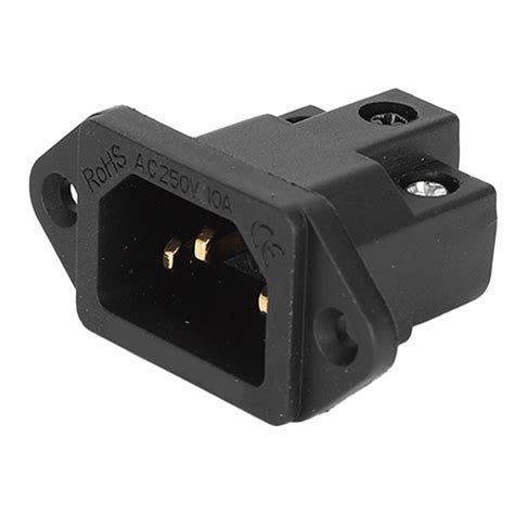 Gueiykk Monosaudio Iec Power Inlet Pure Copper Gold Plated Iec Panel