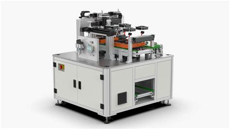 Automatic Glue Detection Stringing Machine 3d Model Cgtrader