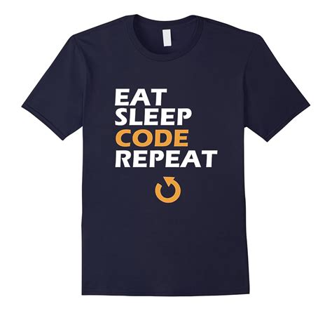 Eat Sleep Code Geek Computer Science Programmer Nerd T Shirt Cl Colamaga
