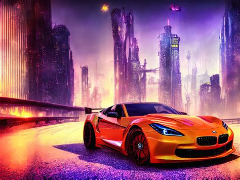 Bmw Corvette Style Supercar Concept Ai Generated By Rocketmobster On