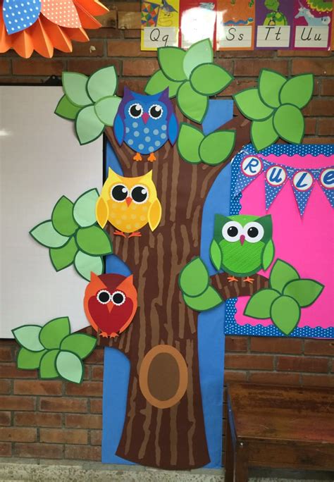 Owl Theme Classroom Decoration Ideas