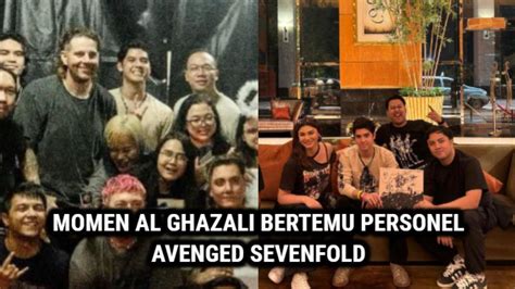 7 Momen Al Ghazali Nonton Avenged Sevenfold Di Jakarta Hingga Foto