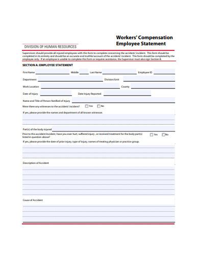 11 Compensation Statement Examples To Download