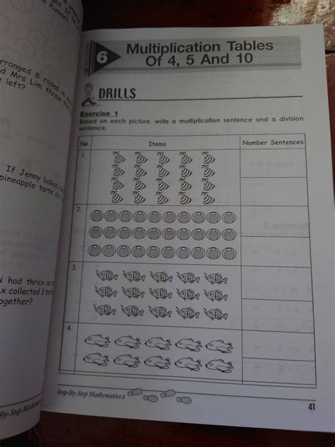 Primary Maths Exercise In English 興趣及遊戲 書本 And 文具 書本及雜誌 補充練習 Carousell