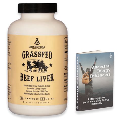 Grass Fed Beef Liver Supplement Ancestral Supplements