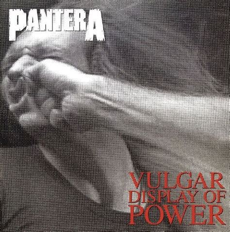 Pantera Vulgar Display Of Power Music And Performance Vinyl