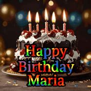 Happy Birthday Maria S