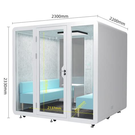 Assemble And Private Cabin Working Pod Soundproof Office Phone Booth