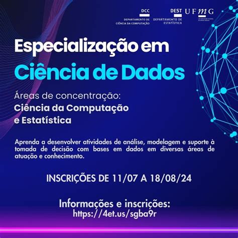 Ufmg Lança Novo Curso De Bacharelado Em Ciência De Dados Dccufmg