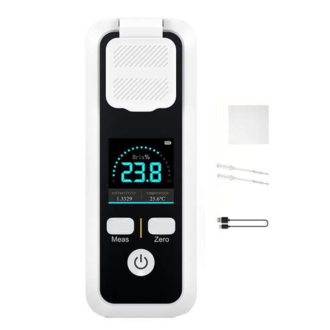 【act】digital Refractometer For Brix Sugar Content Meter Rechargeable