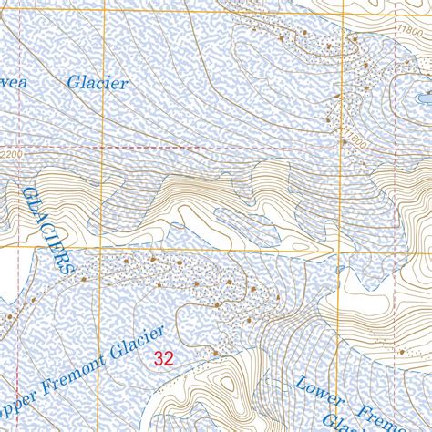 Fremont Peak North Wy Fstopo Legacy Map By Us Forest Service Topo