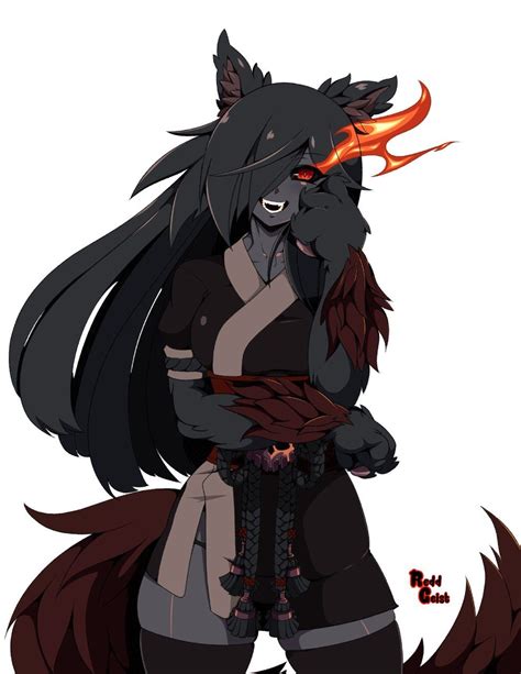 Hellhound Human Hybrid Hellhound Anime Hellhound Character Design