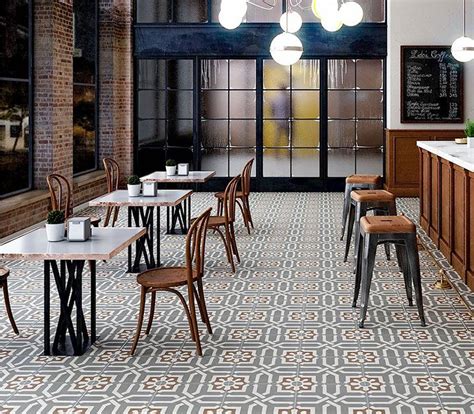 Patterned Encaustic Floor Tile Ceramic And Porcelain Design Ceiling