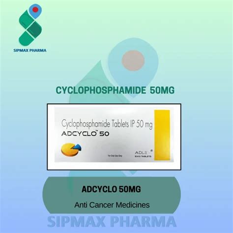 Cyclophosphamide 50mg Tablet At ₹ 101stripe Cyclophosphamide Tablet
