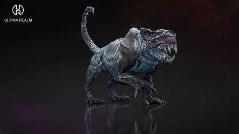 3d Model Mutant Panther Vr Ar Low Poly Cgtrader