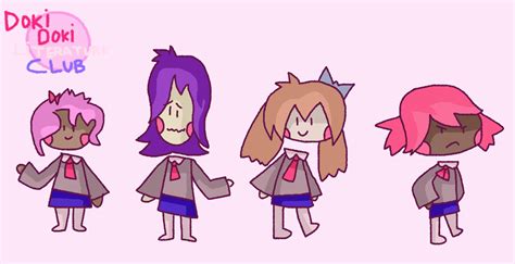 Doki Doki Literature Club By Nyamimi On Newgrounds