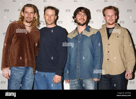 Nickelback Attend The 30th Annual American Music Awards Held At The