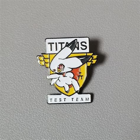 Mobile Suit Gundam Titans Test Team Emblem Logo Badge Hobbies And Toys Toys And Games On Carousell