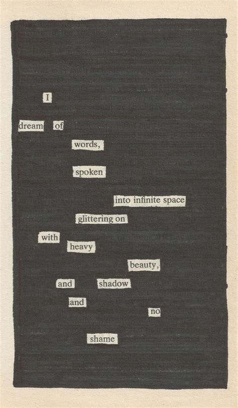 Newspaper Blackout Poetry Creative Poetry Unit Idea Blackout Poetry