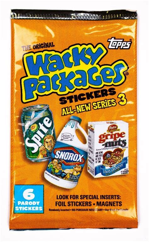Remember The Wacky Packages The Vette Barn