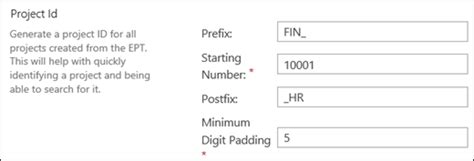 Create Unique Project Ids For My Projects In Project Online Projectonline Microsoft Learn